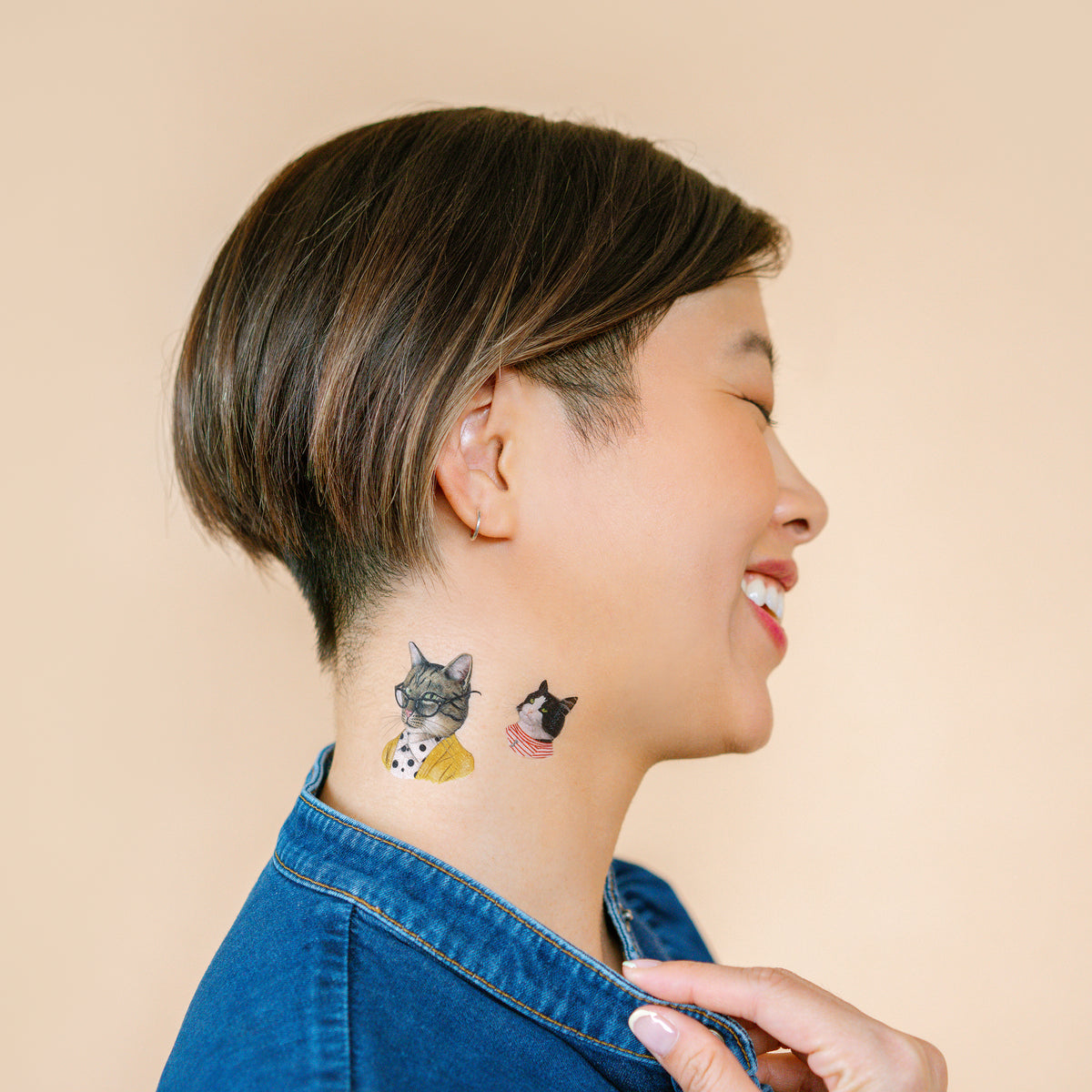 Cat People Sheet by Berkley Illustration from Tattly Temporary Tattoos