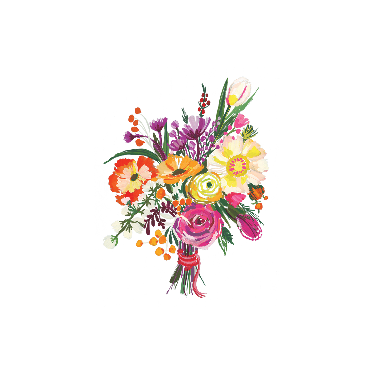 Blooming Bouquet by Carolyn Gavin from Tattly Temporary Tattoos