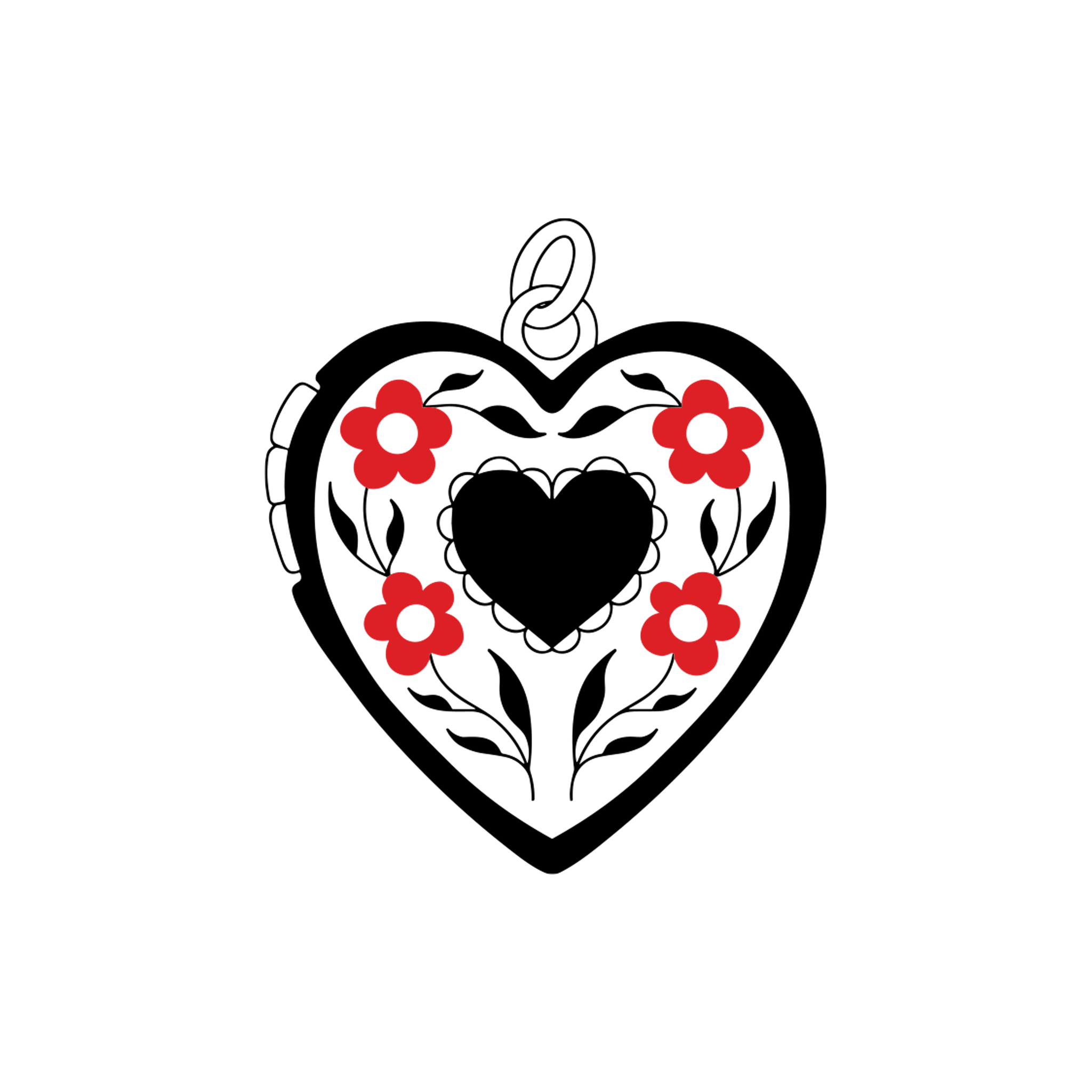 Locket Tattoo by Dani Scaringe from Tattly Temporary Tattoos