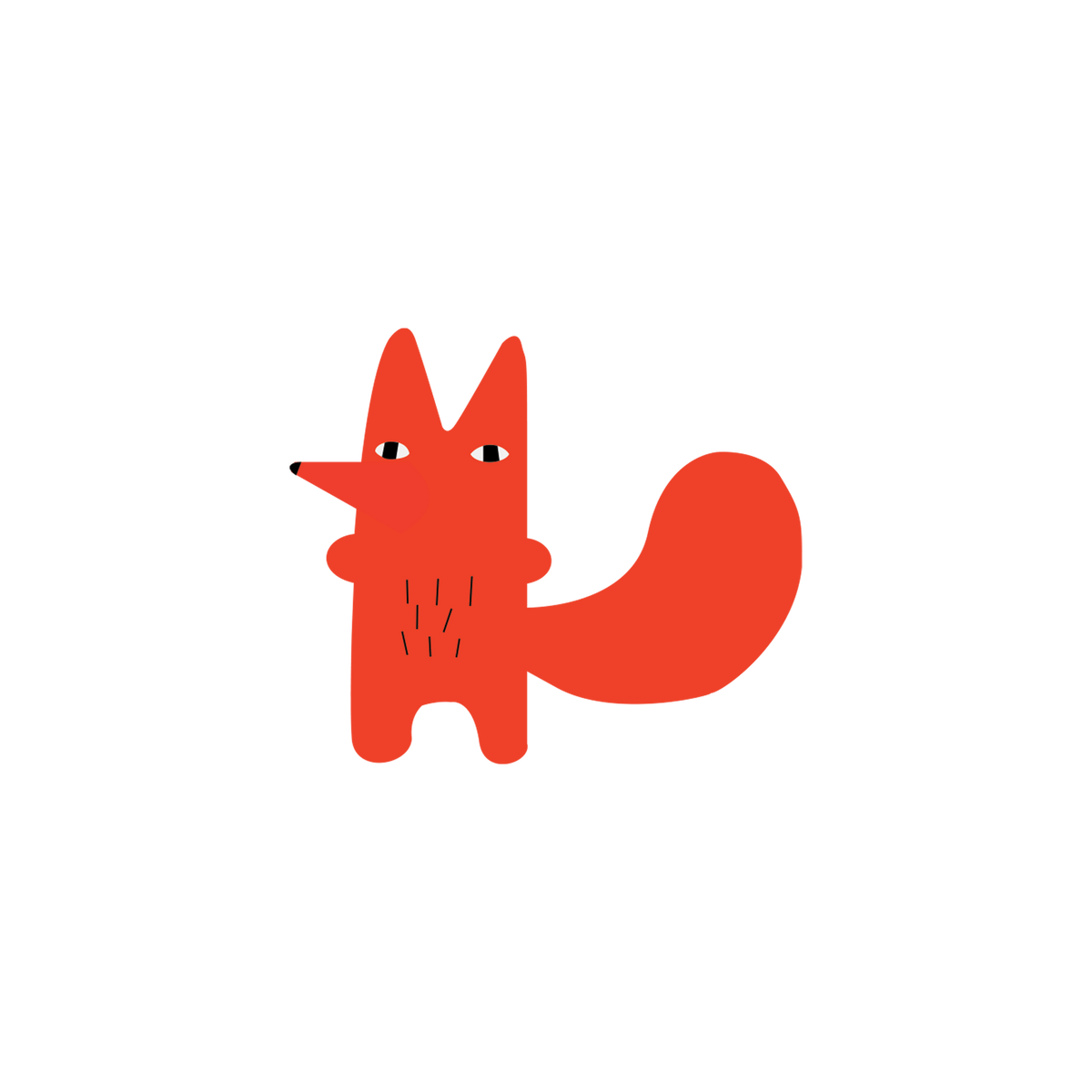 Sisi Squirrel by Donna Wilson from Tattly Temporary Tattoos