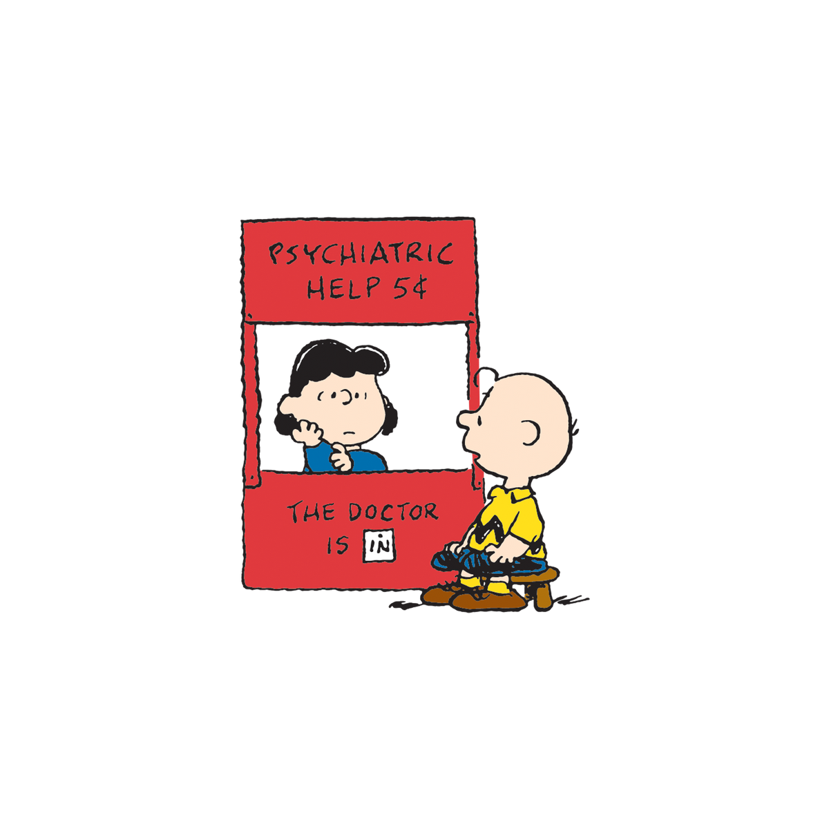 Doctor Is In Tattoo by PEANUTS for Tattly Temporary Tattoos