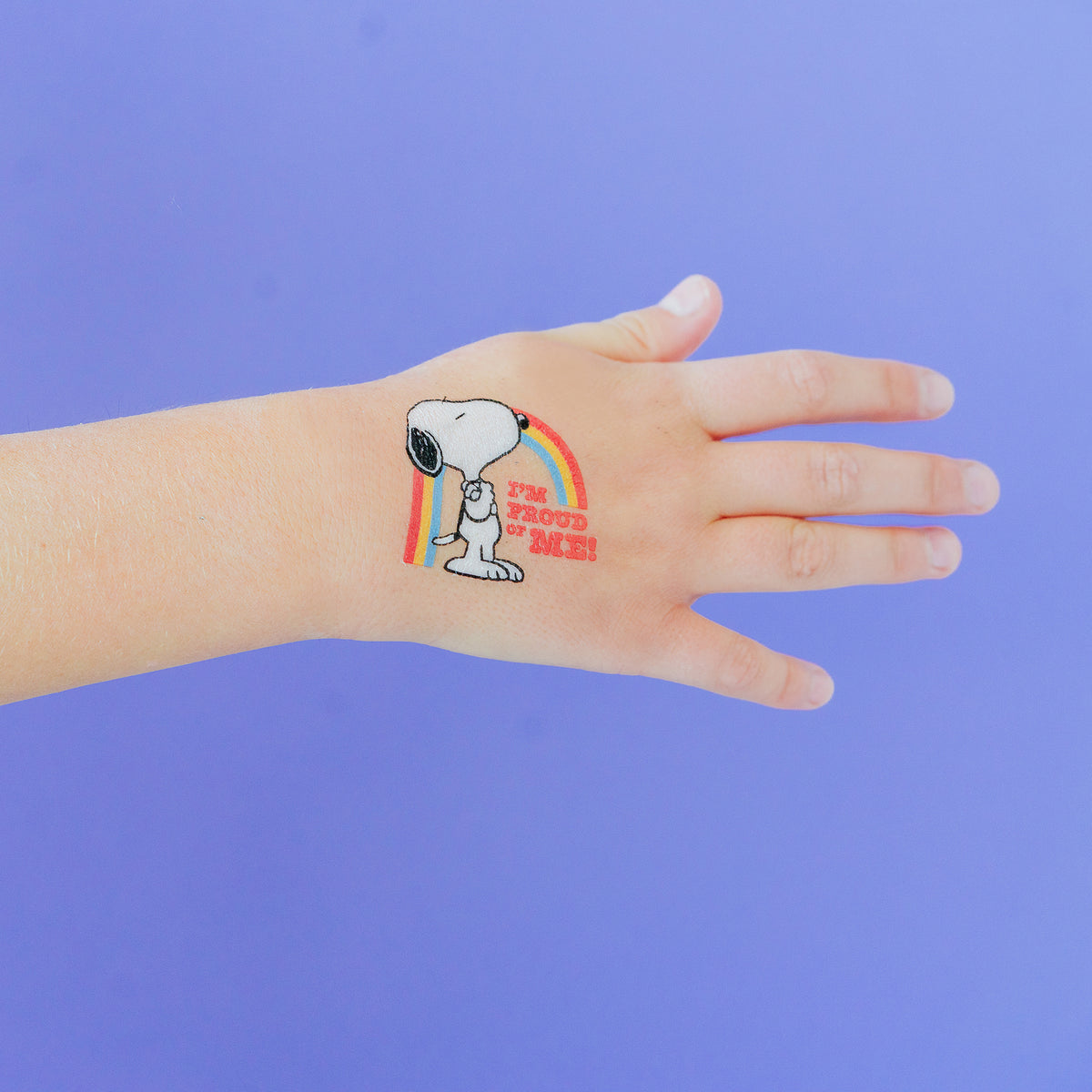 Proud Snoopy Tattoo by PEANUTS for Tattly Temporary Tattoos