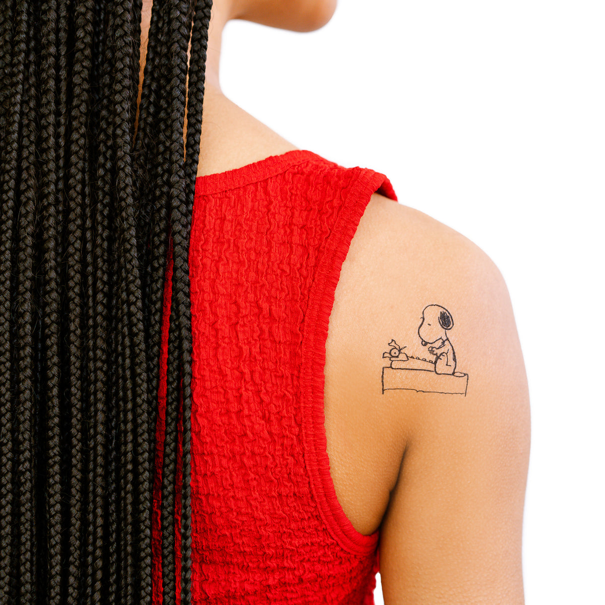 Snoopy Writer Tattoo by PEANUTS for Tattly Temporary Tattoos
