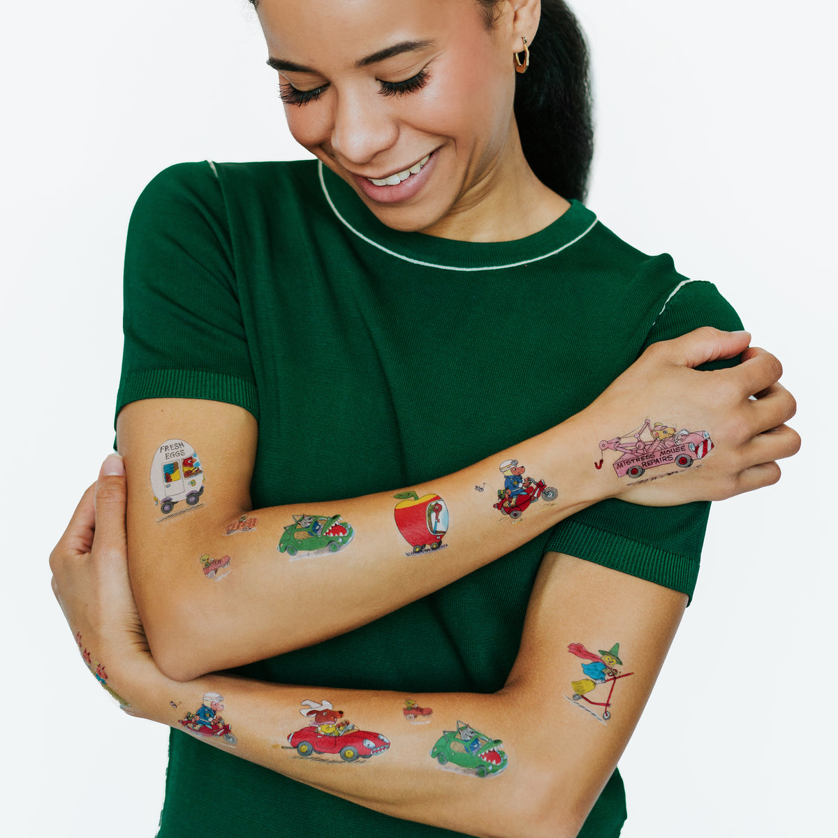 Richard Scarry Tattoo Jumbo Party Pack from Tattly Temporary Tattoos
