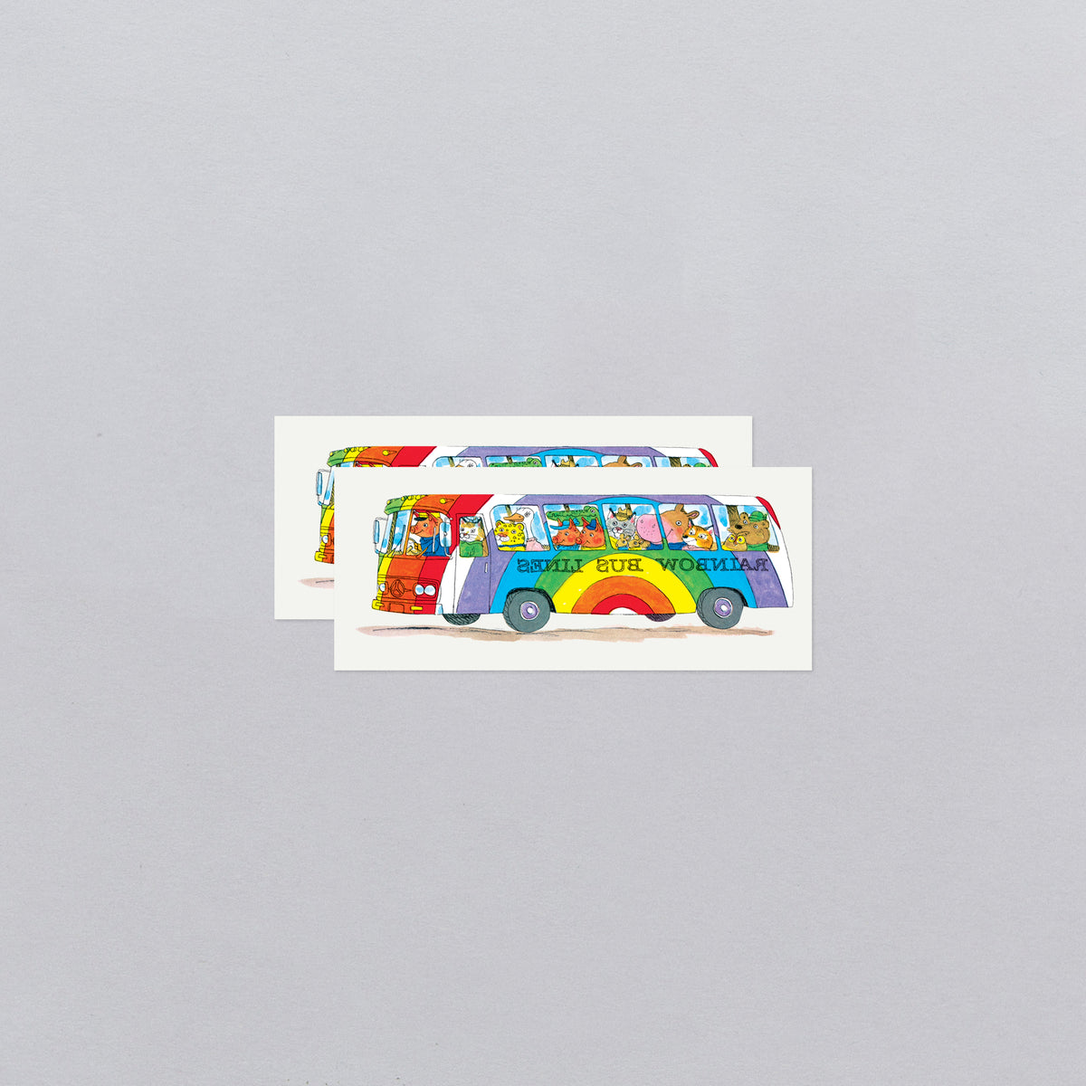 Busy World Bus Tattoo by Richard Scarry from Tattly Temporary Tattoos