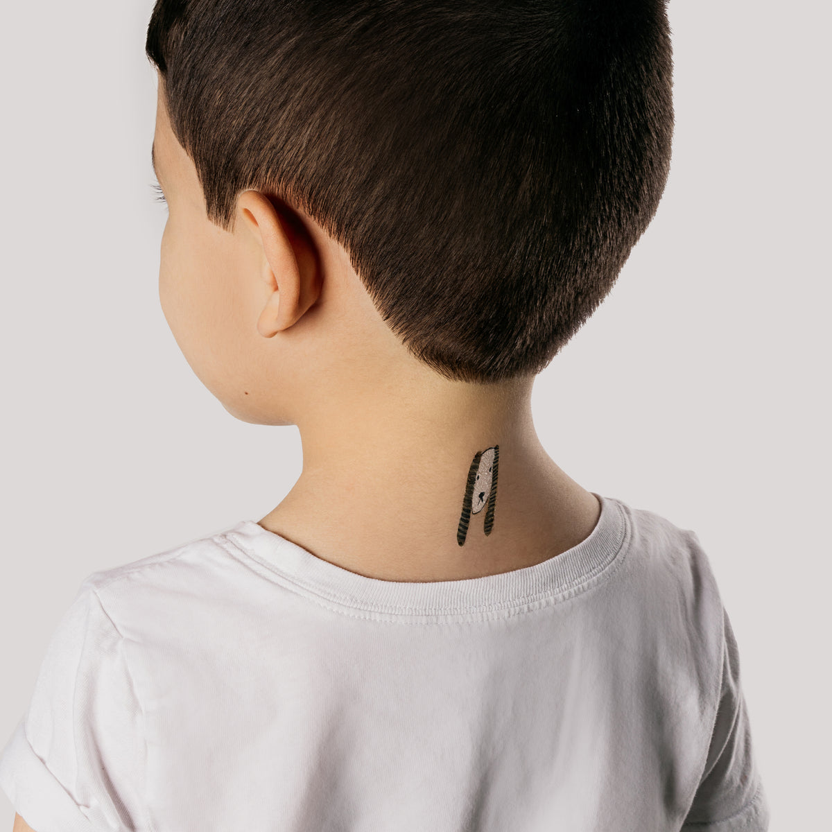 Fuzzy Faces Sheet by Carolyn Gavin from Tattly Temporary Tattoos