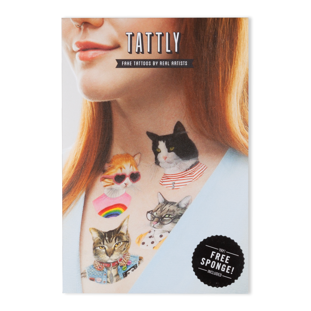 The Cat Club Tattoo Set by Berkley Illustration