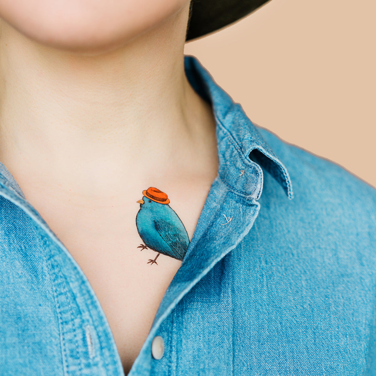 Business Bird by Marc Johns for Tattly Temporary Tattoos