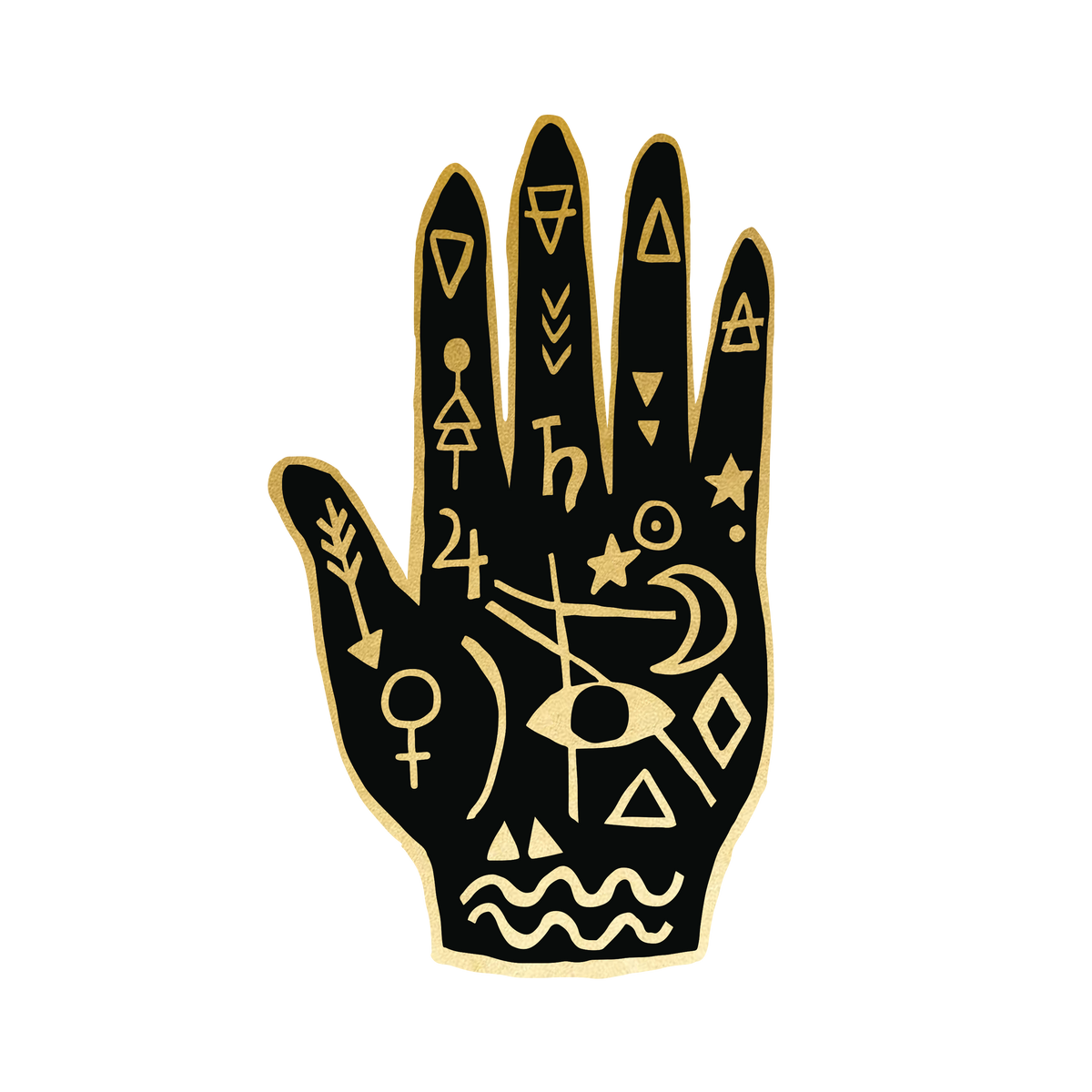 Mystic Hand Tattoo