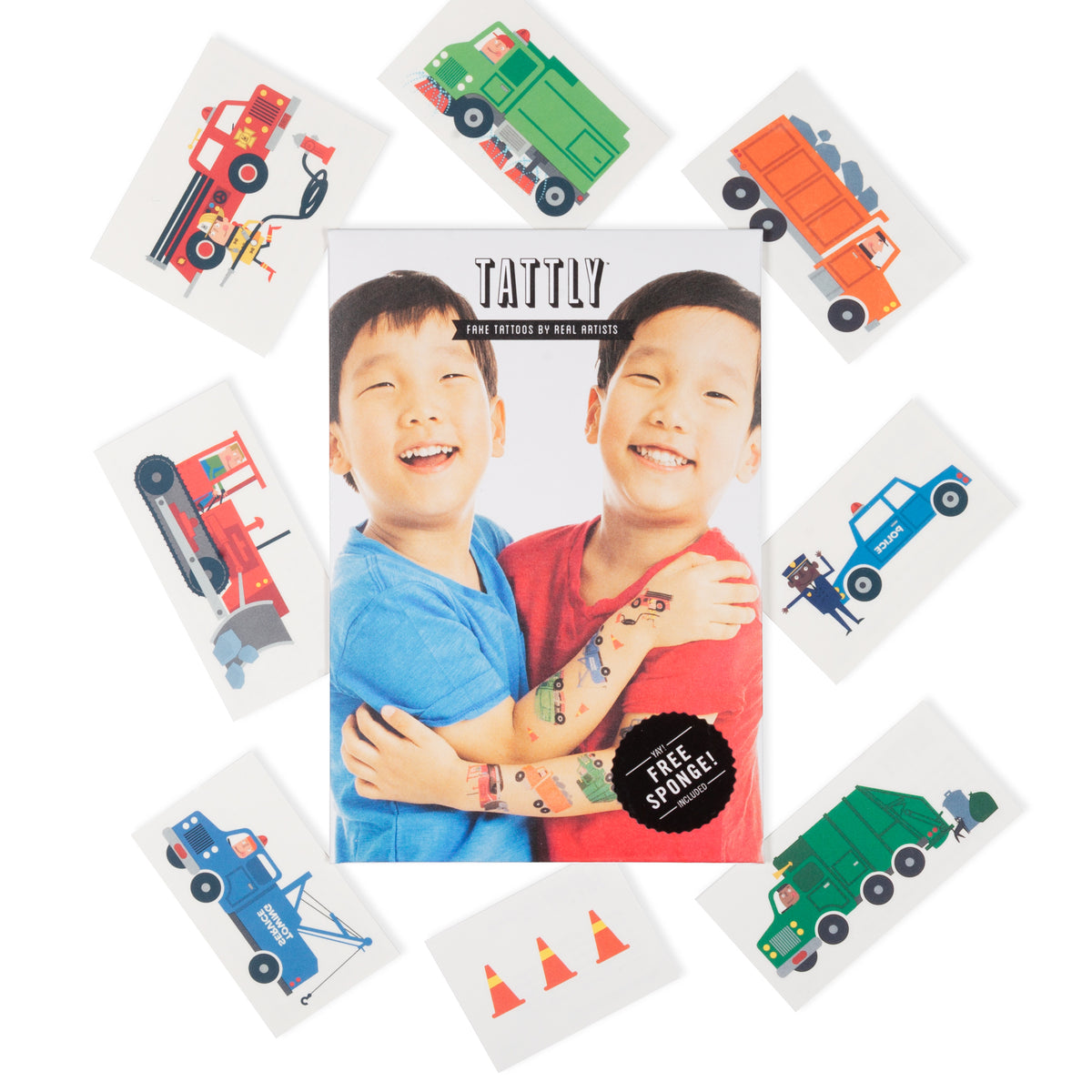 Traffic Set by Ed Miller from Tattly Temporary Tattoos